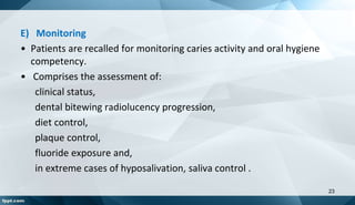 Caries Management System | PPTX