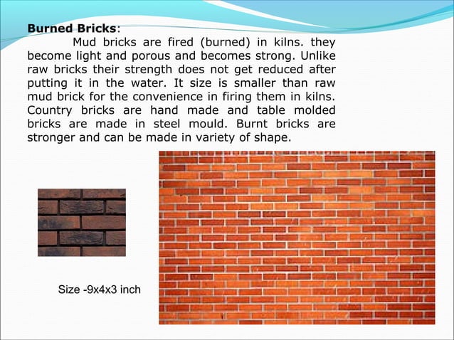 Construction brick types | PPT