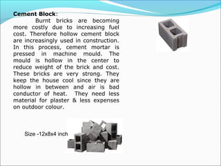 Construction brick types | PPT