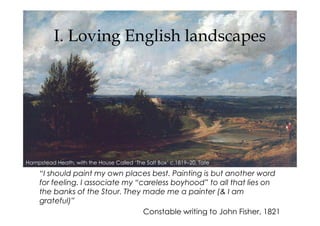 John Constable: being a romantic and a scientist | PDF