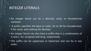 constant in C | PPTX