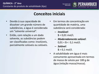 Constante do produto de solubilidade (Ks).ppt