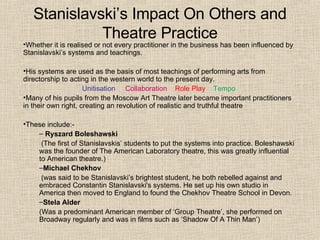 Constantin Stanilavski Resource Pack | PPT | Theater | Fine Art