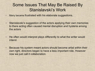 Constantin Stanilavski Resource Pack | PPT | Theater | Fine Art