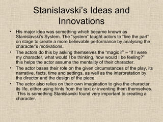 Constantin Stanilavski Resource Pack | PPT