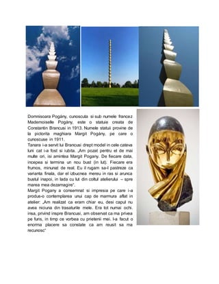 Constantin brancusi | DOCX