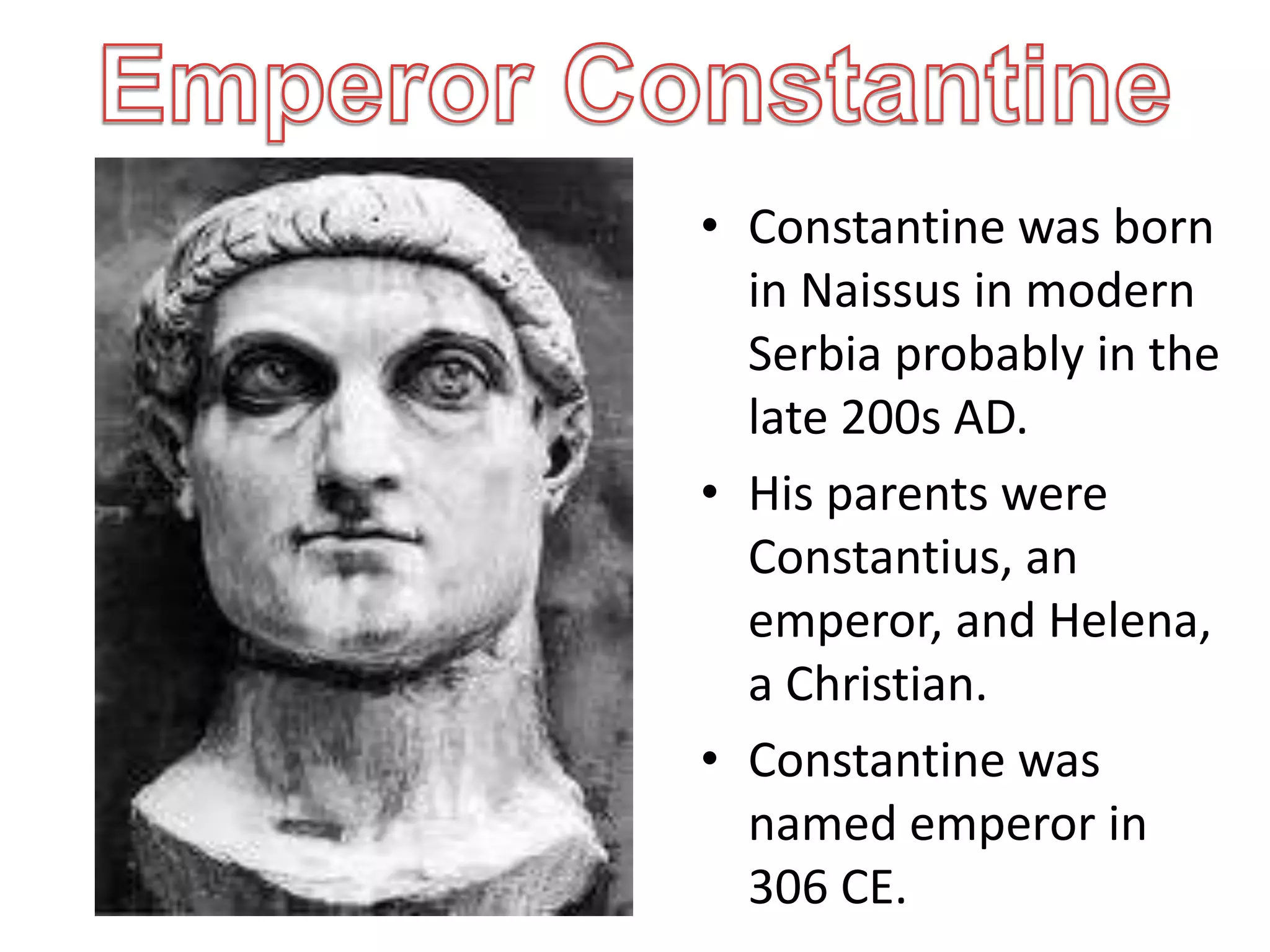 Constantine & Religion | PPTX