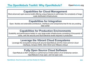 Constantino vazquez open nebula cloud case studies | PPT