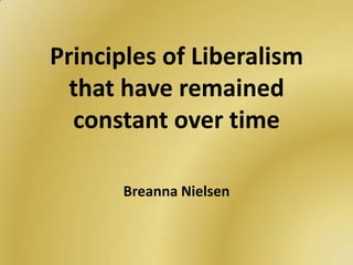 Constant liberalism breanna nielsen | PPT