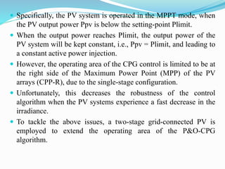 Constant power generation based pv system with fuzzy controller for ...