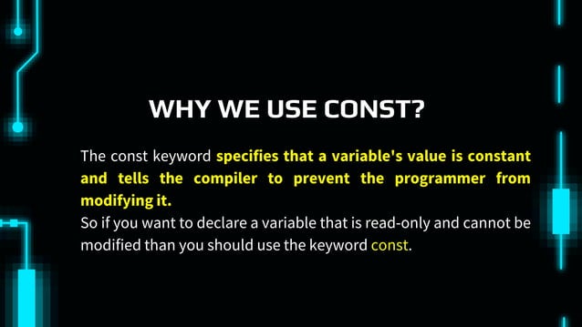 Constant Qualifier with Pointers in CPP.pptx
