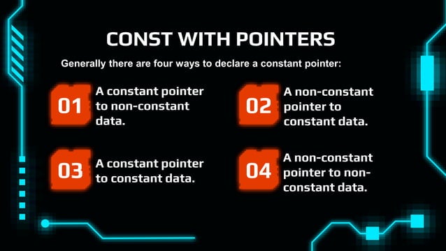 Constant Qualifier with Pointers in CPP.pptx