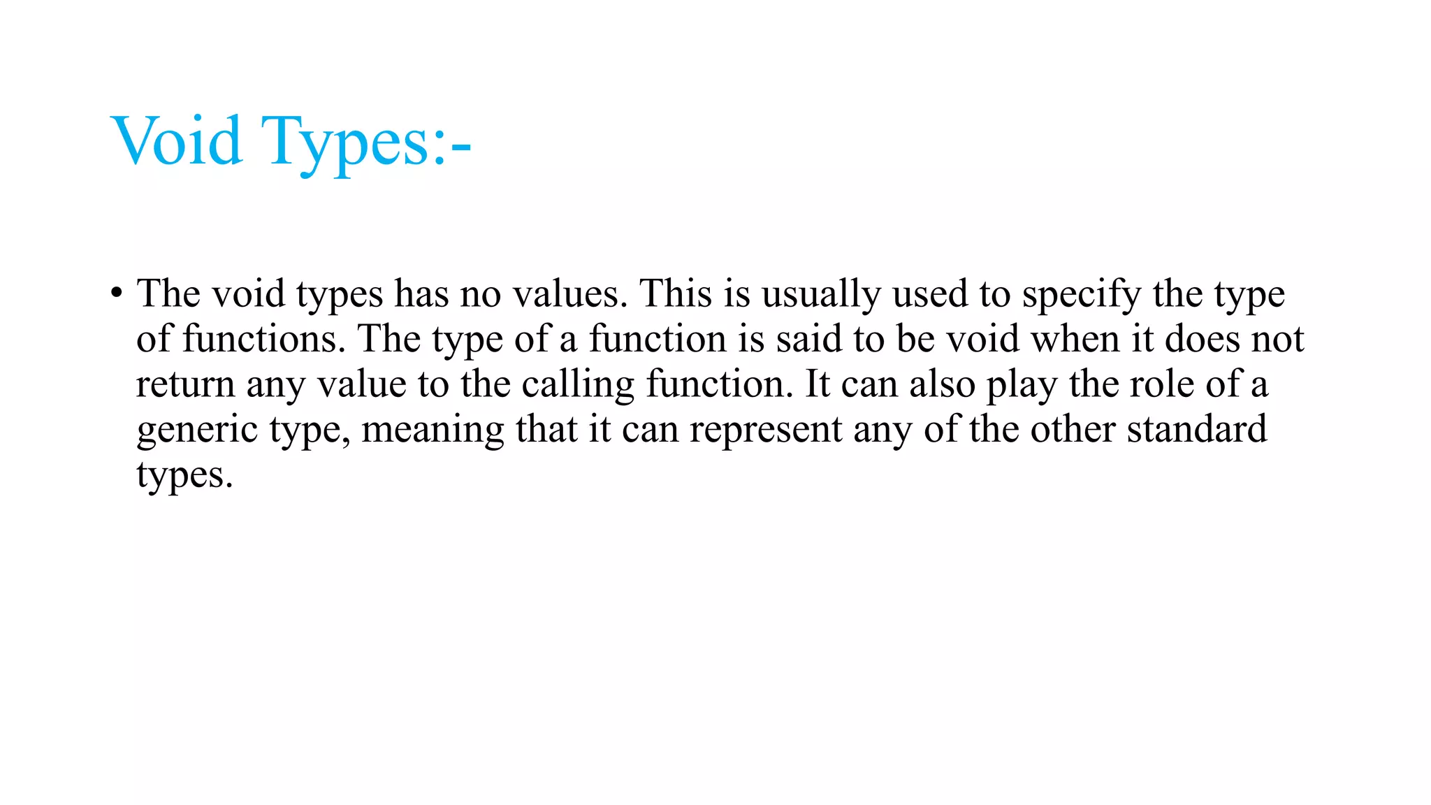 Constant Variables Data Types Pptx Programming Languages Computing