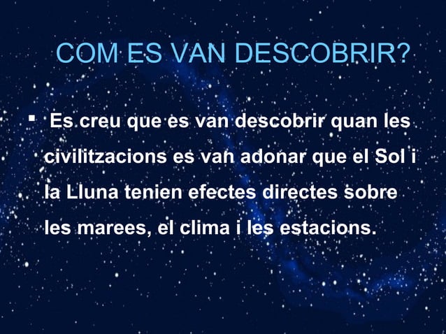 Constel.lacions | PPT
