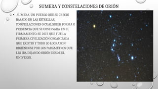 Constelación de orión un conocimiento acerca de Dios.pptx