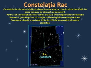 Constelatiile | PPTX
