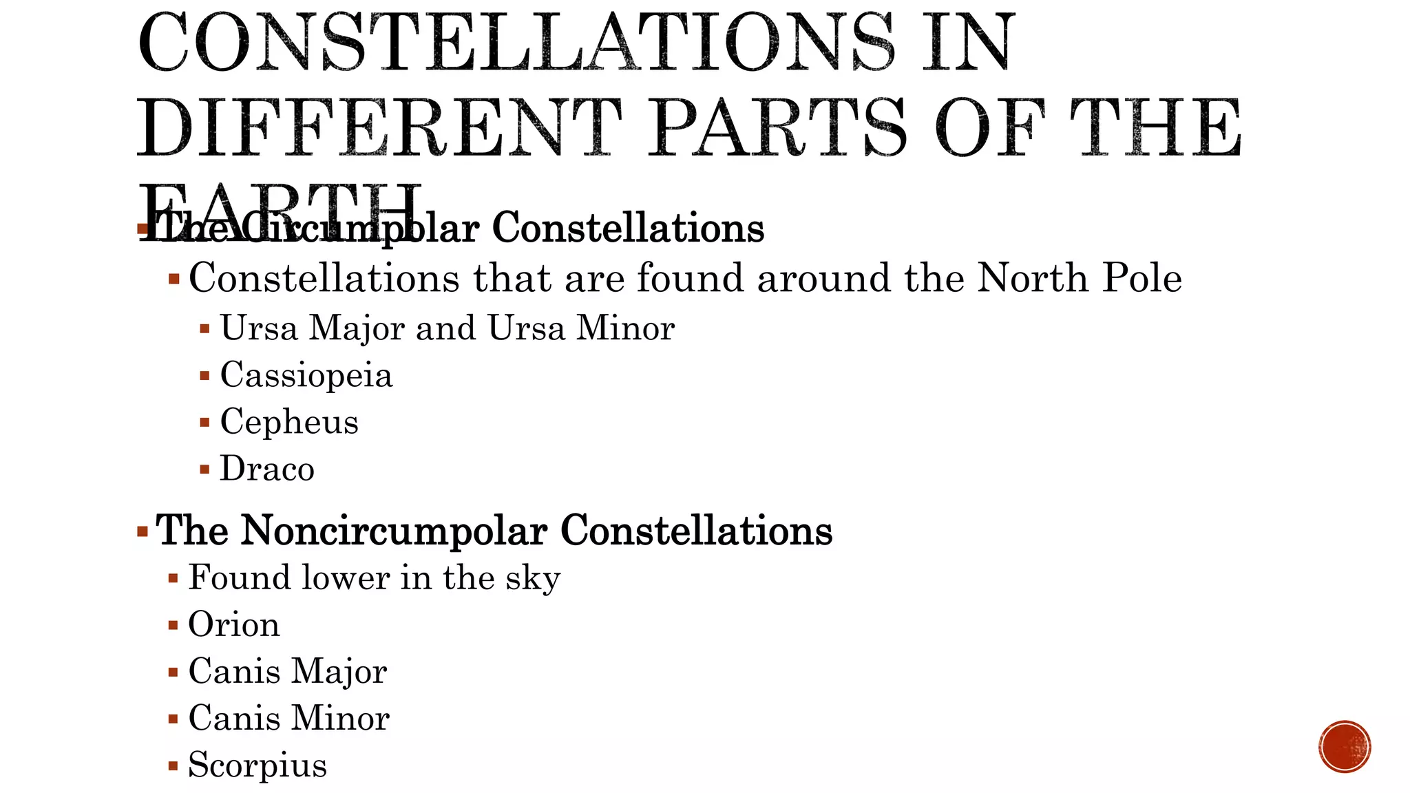 Constellation | PPTX