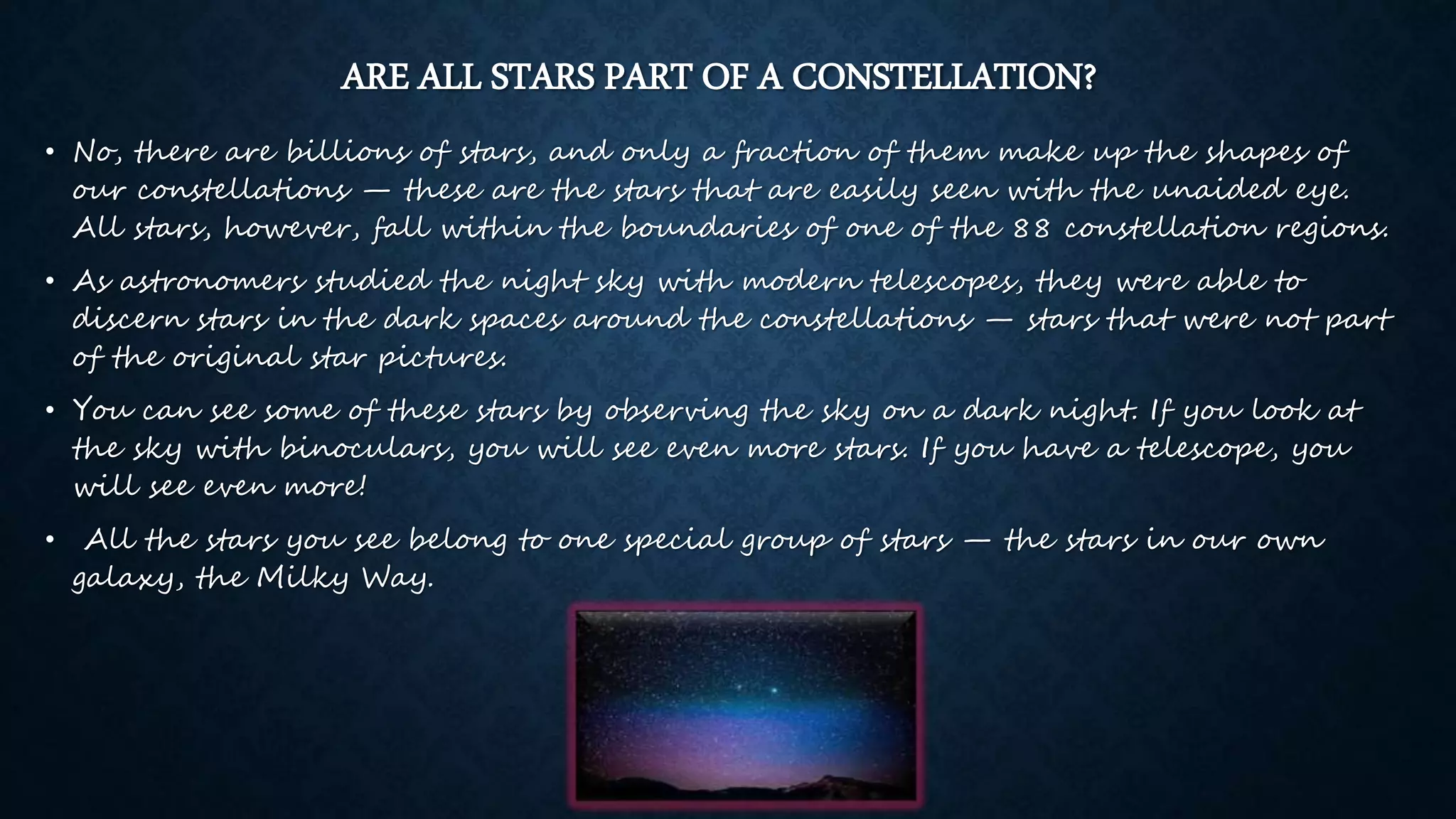 Constellation PPT | PPT