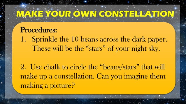 CONSTELLATION. for grade nine science subject | PPTX