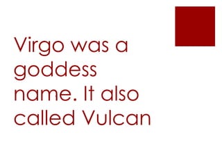 Constellation virgo presentation | PPTX