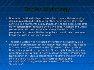 Constellation bootes | PPT