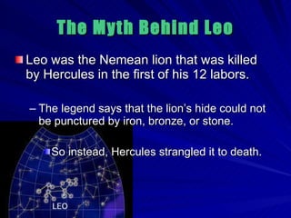 Constellation leo | PPT