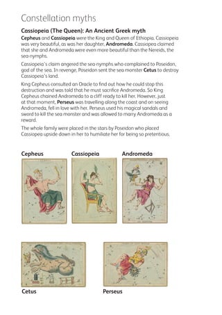 Constellation Myths Teachers | PDF