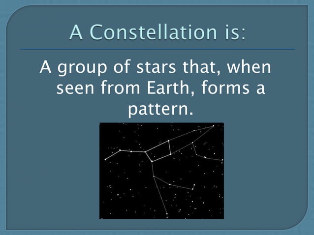 Constellations | PPT