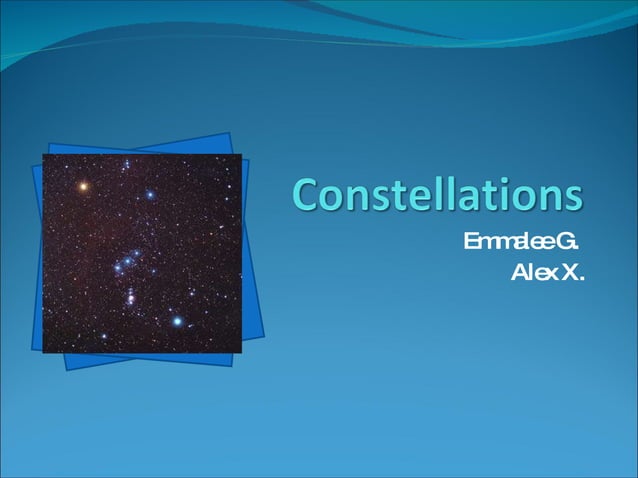 Constellations | PPT