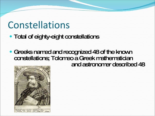 Constellations | PPT