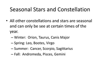 Constellations | PPTX