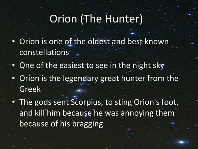 Constellations | PPT