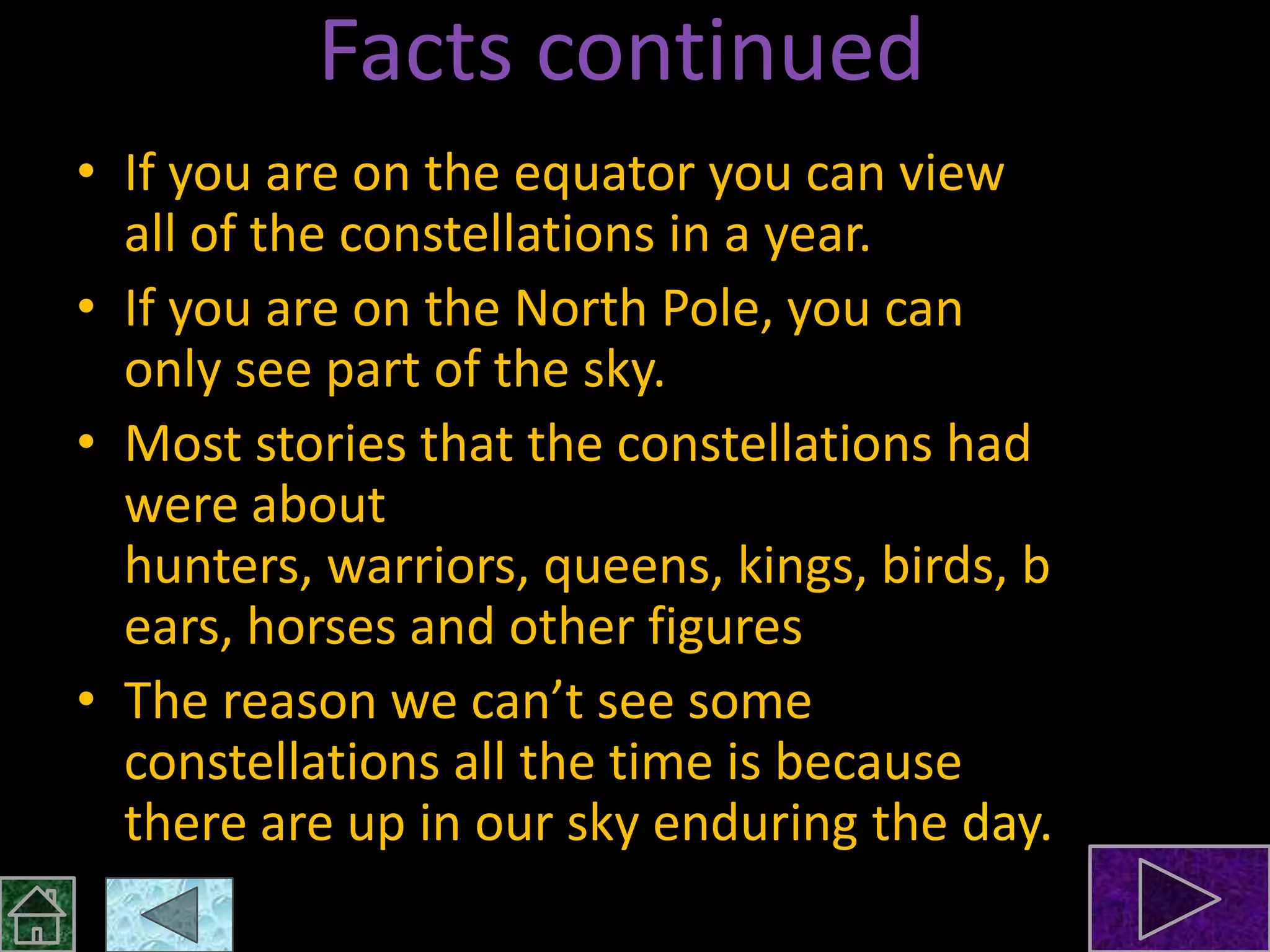 Constellations | PPTX