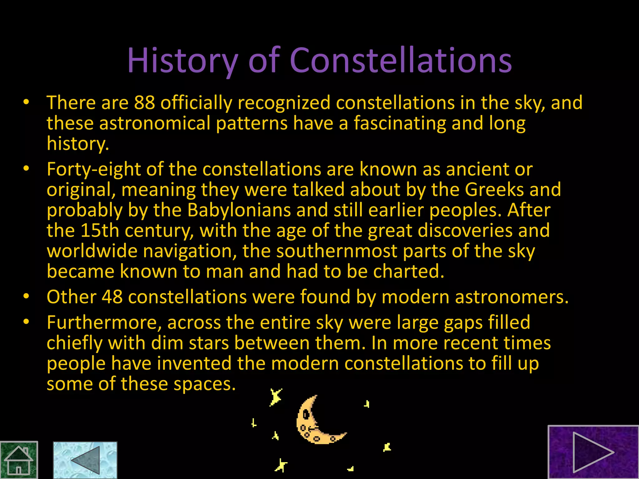 Constellations | PPTX