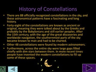 Constellations | PPTX