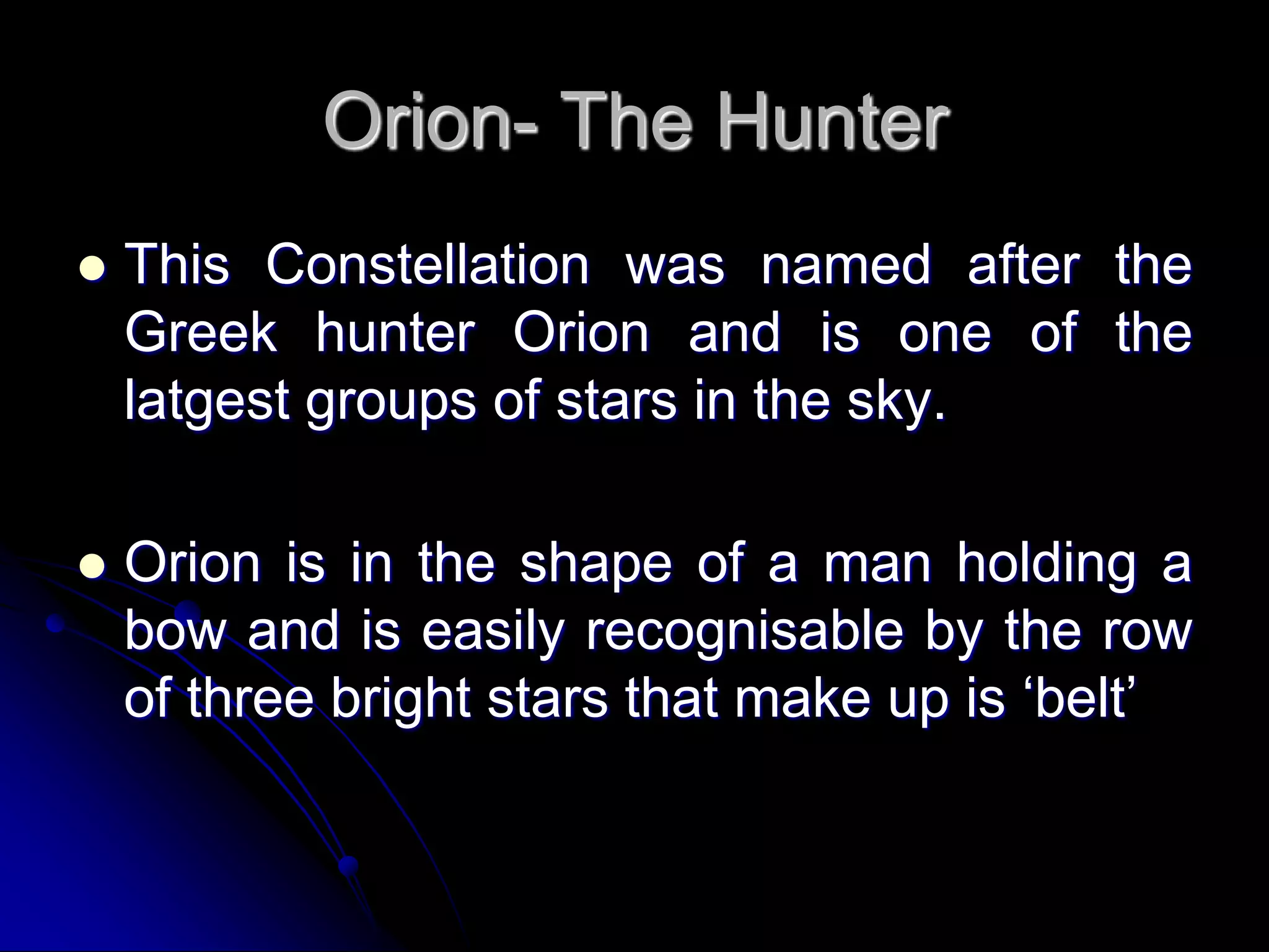 Constellations | PPT