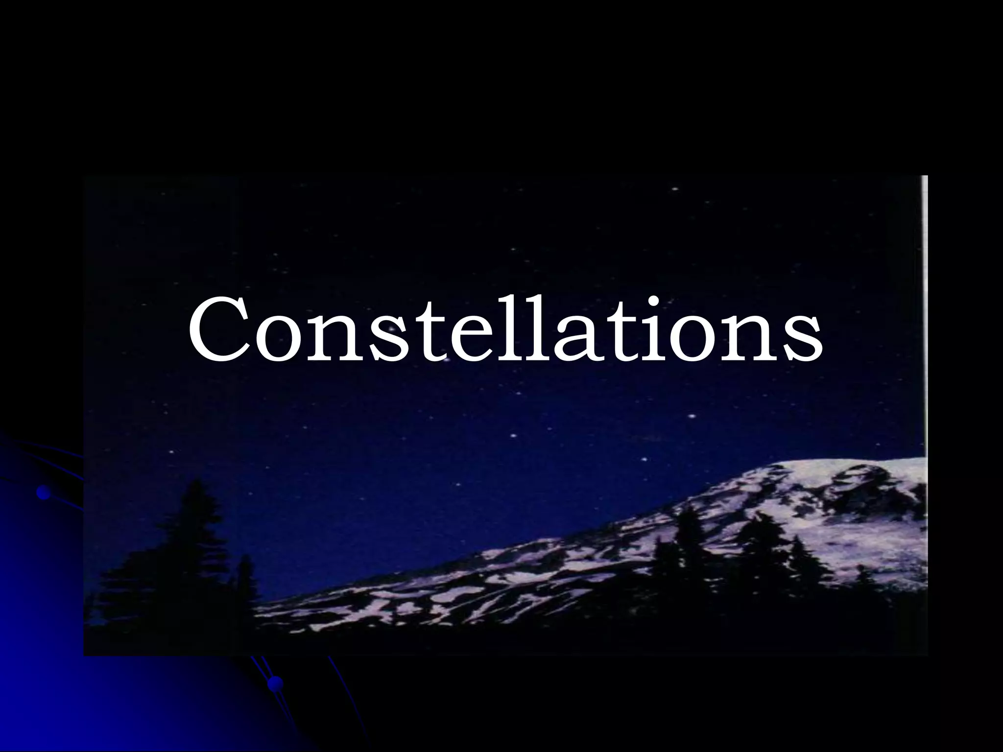 Constellations | PPT