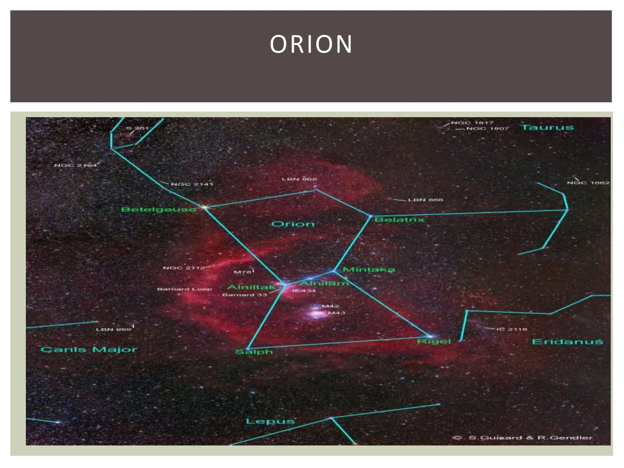 constellations.ppt stars stars stars lit | PPT