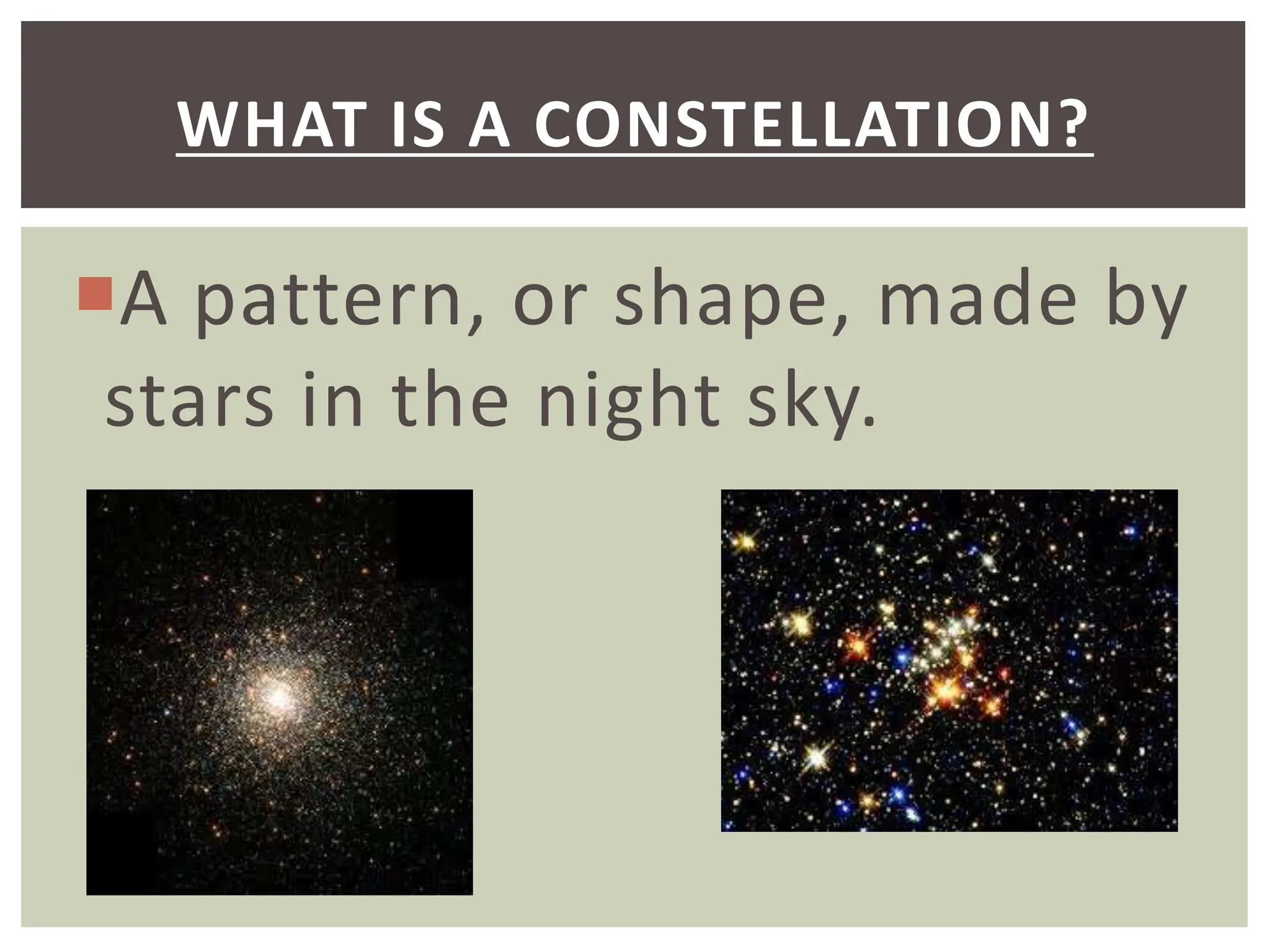 constellations.ppt stars stars stars lit | PPT