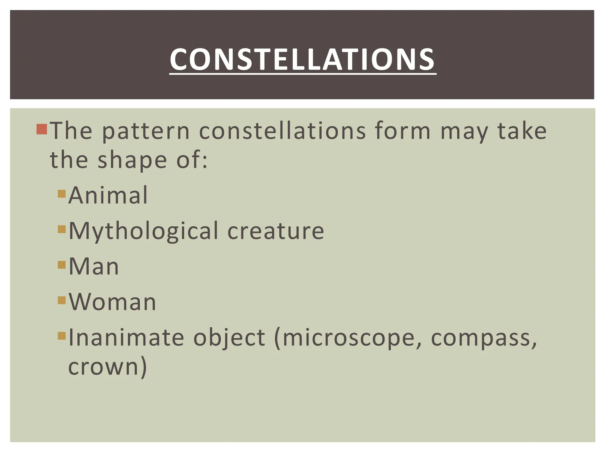 constellations.ppt stars stars stars lit | PPT