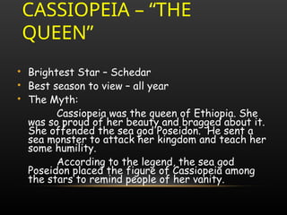 Constellations.ppt Grade 5 different types of constellations | PPT