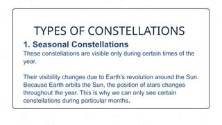 Astronomy - Star Constellations - Grade 9 | PPTX