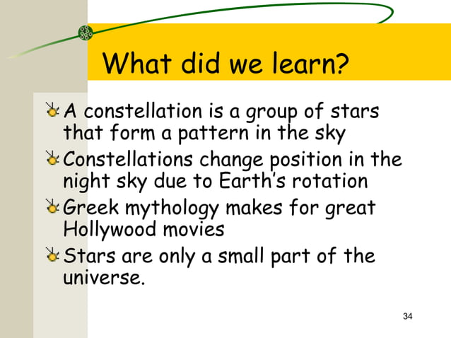 Constellations Grade 8 Ppt Astrology Religion Spirituality