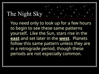 -constellations- it is the pattern of stars that form any object or ...