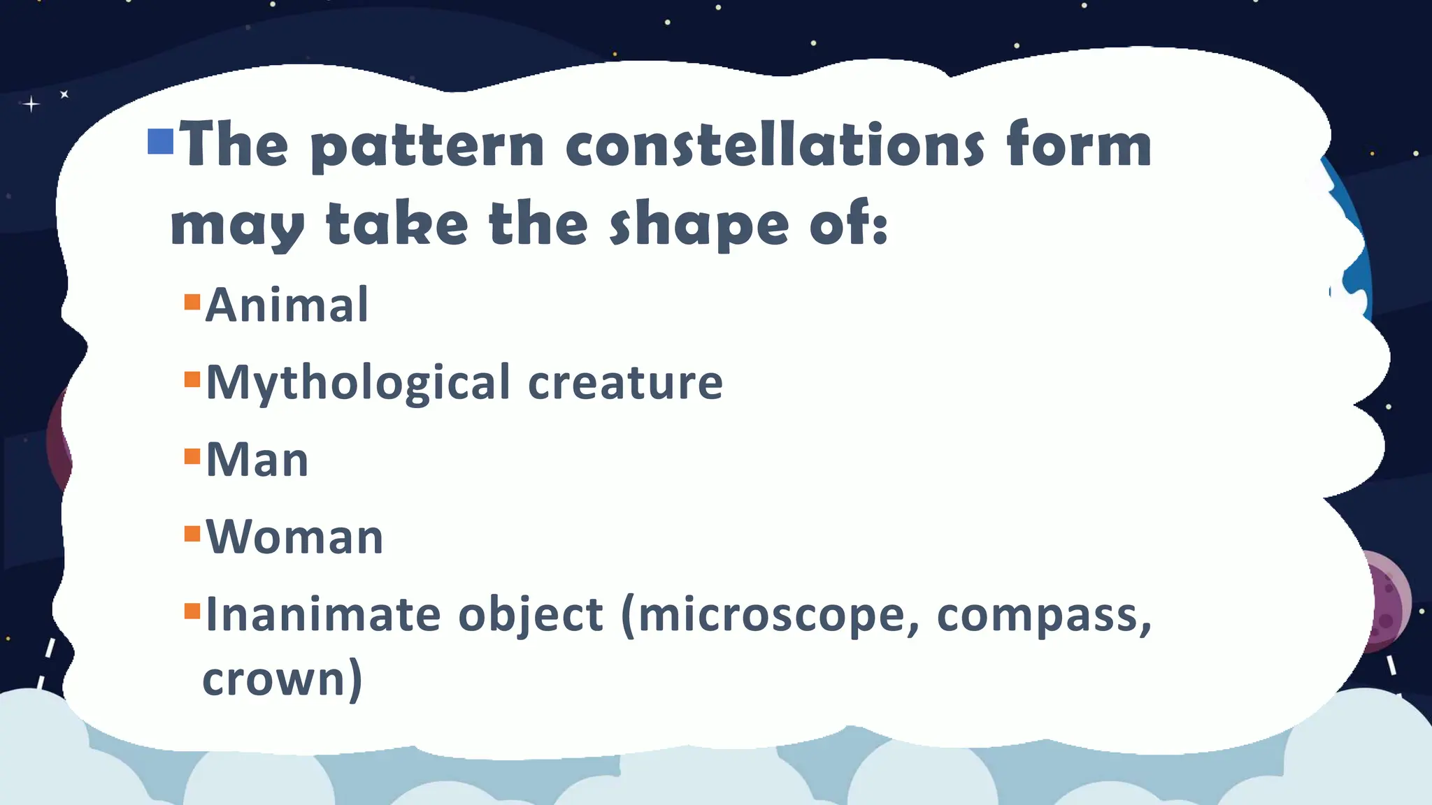 constellations grade for grade 9 presentation | PPTX