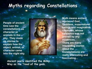 Constellations: Mythic Mysteries | PPTX