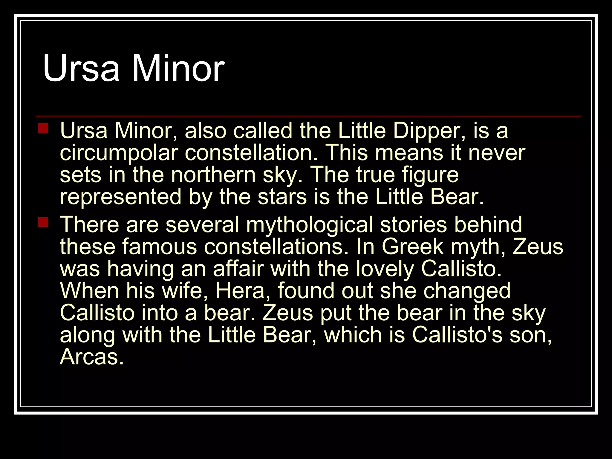 Constellations powerpoint | PPT