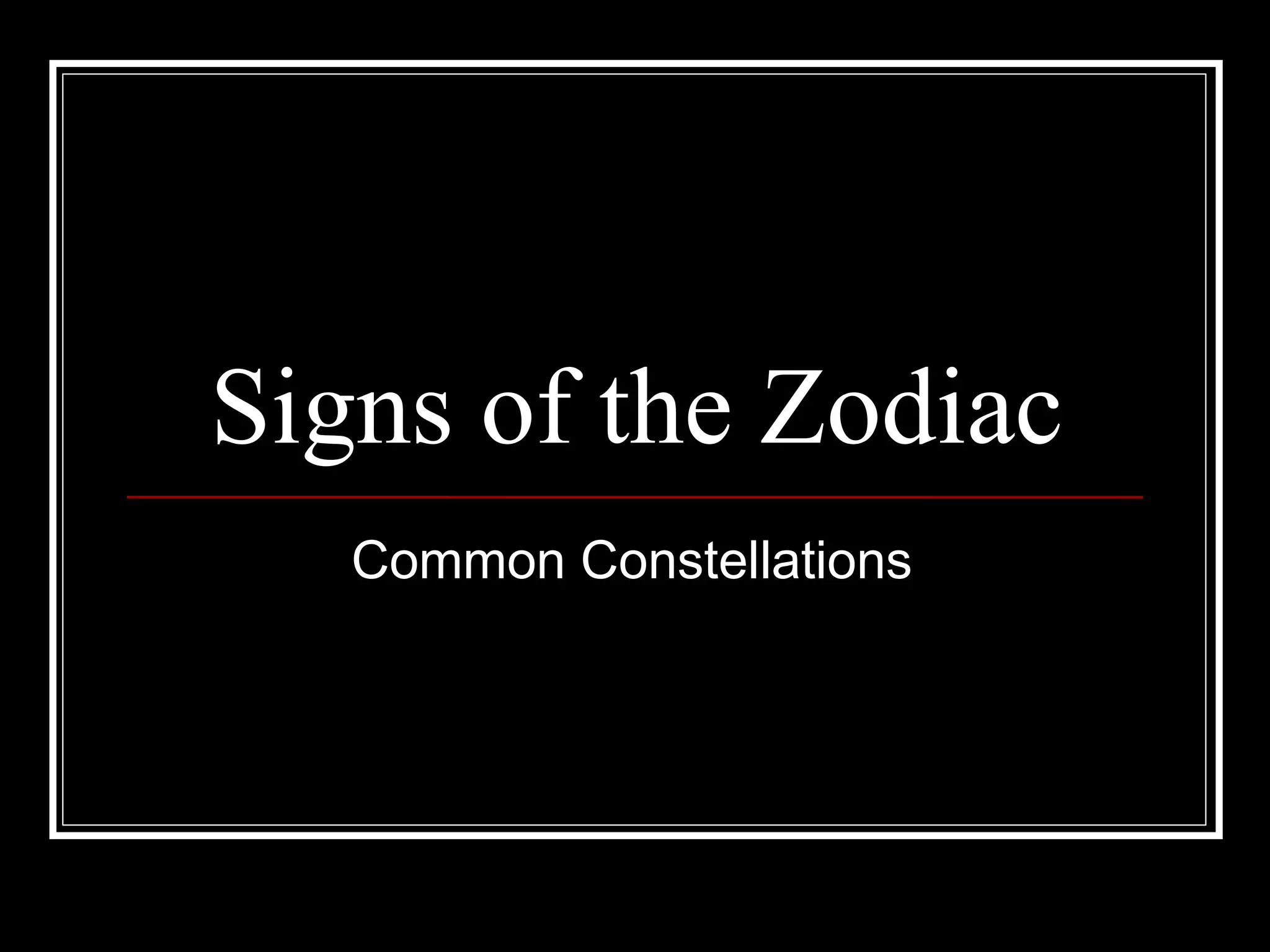 Constellations powerpoint | PPT