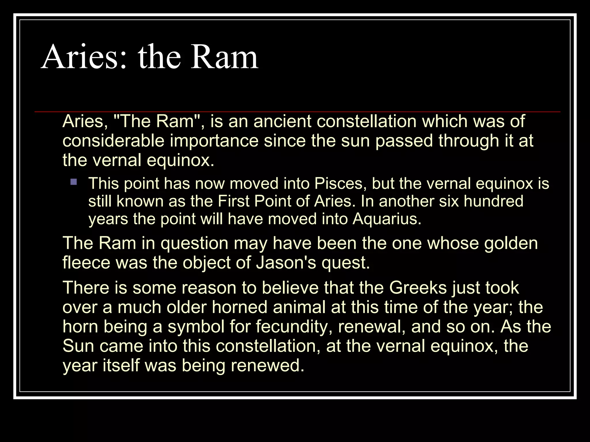 Constellations powerpoint | PPT