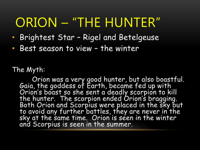 Constellations.ppt | Astrology | Religion & Spirituality